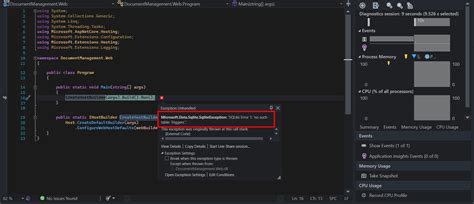 Can Not Run The Document Management Project Failed To Build The