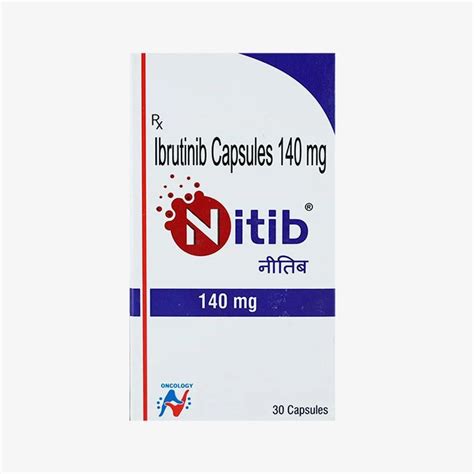 Ibrutinib 140mg Capsule At ₹ 10670 Bottle Ibrutinib Capsule In Nagpur Id 2854662595912