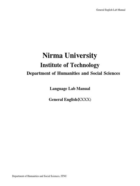 Final Lab Manual Pdf Cognition Cognitive Science