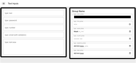 UI Template Examples Node RED Dashboard