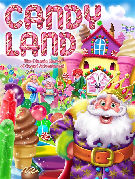 Candyland Board Game Illustration By Jim Talbot Directory Of Illustration