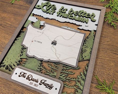 State Decor Frames For All Occasions Made On A Glowforge Glowforge