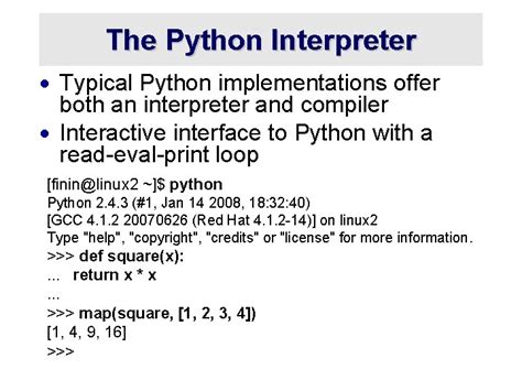 Introduction To Python Overview History Installing Running Python