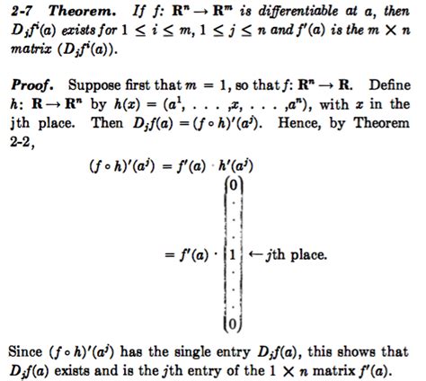 Multivariable Calculus Spivaks Manifold Theorem 27 Proof Without