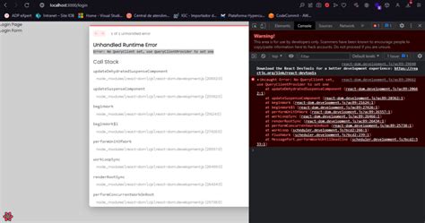 Fix No Queryclient Set Use Queryclientprovider To Set One Dev Community