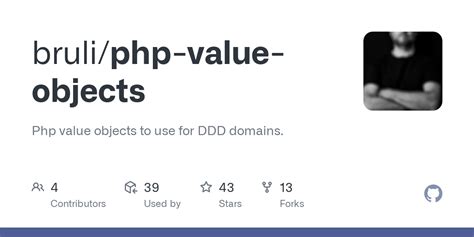 Github Bruliphp Value Objects Php Value Objects To Use For Ddd Domains