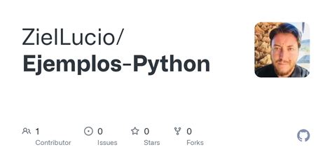 GitHub ZielLucio Ejemplos Python