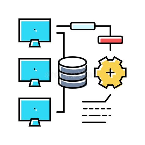Continuous Integration Software Color Icon Vector Illustration Stock Illustration Illustration