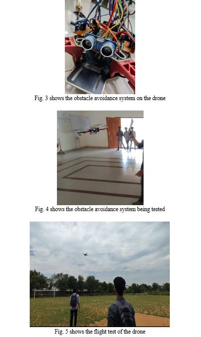 Obstacle And Collision Avoiding Drone