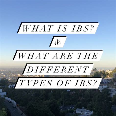 What Is Ibs What Are The Different Types Of Ibs Artofit