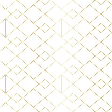 Seamless Gold Geometric Pattern With Line Rhombus Premium Vector