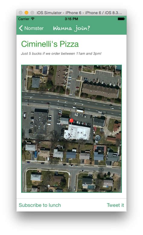 Github Tscholze Nomster Ios Ios Client For The Nomster Ecosystem