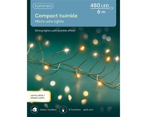 Micro Led Compact Lights Twinkle Effect O 600cm — Willowbrook Garden Centre