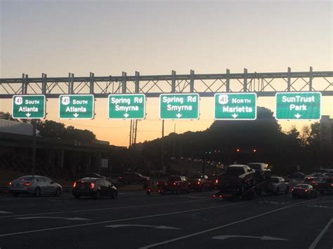 Adaptive Micro Systems Llc Signs Act As Fully Compliant Mutcd Signage Shown Here In Atlanta