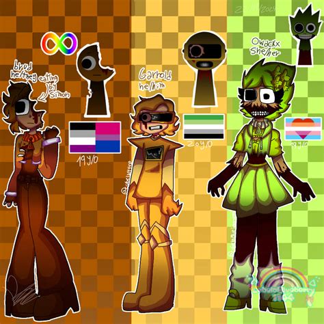 My Sprunki Humanized Part 3horror Ver By Cubelablueberry1144 On Deviantart