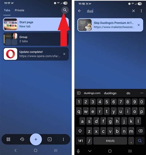 Opera Gives You Better Ways To Organize Your Tabs On Android Make Tech Easier