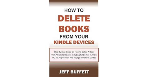 How To Delete Books From Your Kindle Devices Step By Step Guide On How To Delete A Book From
