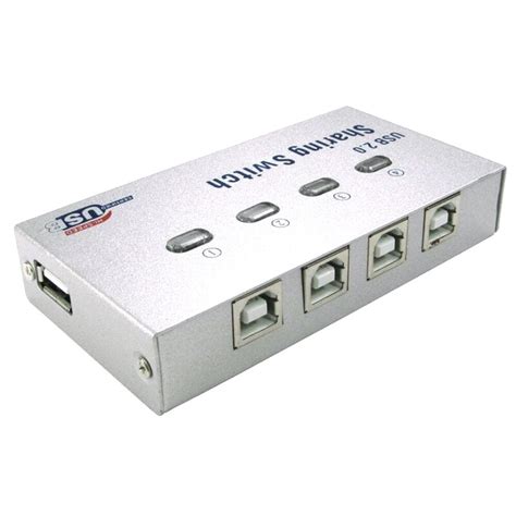 Fjgear 4 Port Usb Sharing Switch Auto Usb Switcher Vicedeal