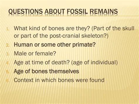 PPT Fossilization PowerPoint Presentation Free Download ID