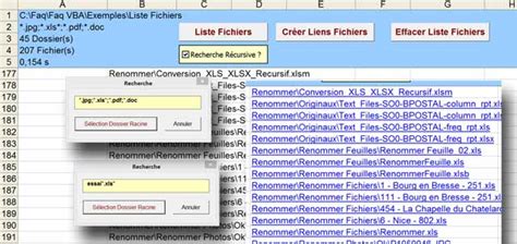 [xl 2013] lister fichiers d un dossier avec lien hypertexte macros et