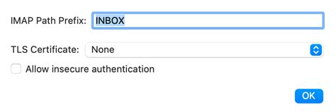 How To Synchronize The Default Imap Folders Liberation Technology Services