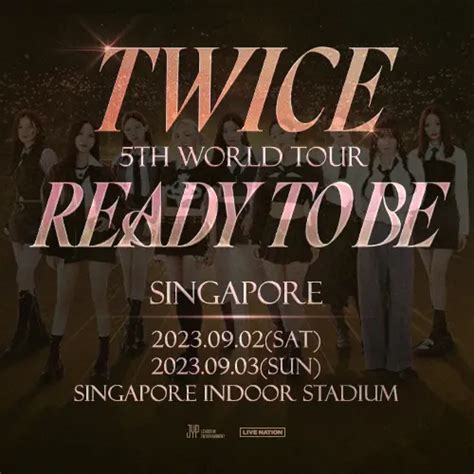 Twice Concert In Singapore September 2023 Need To Know