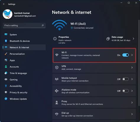 Windows 11 не видит Wifi
