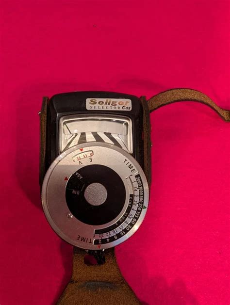 Vintage Soligor Selector Cds Light Meter With Case £695 Picclick Uk