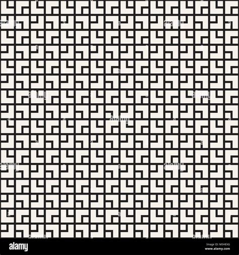 Vector Seamless Lattice Pattern Modern Stylish Texture With Trellis Repeating Geometric Grid