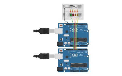 Circuit Design Arduino To Arduino Stepper Simulator Tinkercad