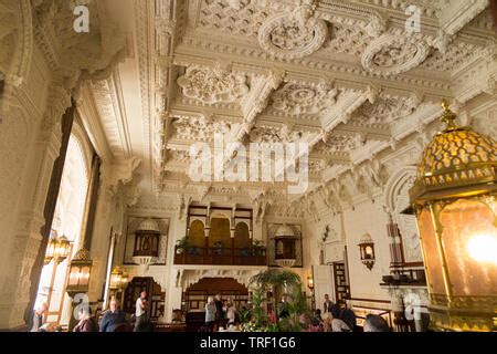 The Highly Elaborate And Decorated Ceiling Of The Durbar Room At