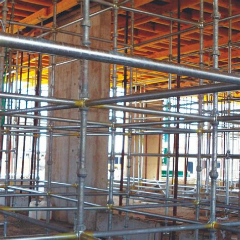 Fixed Scaffolding Cup Lock Ozler Formwork And Scaffolding Systems Facade Modular