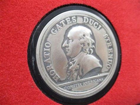Americas First Medals Us Mint Pewter Reproduction Of General Horatio