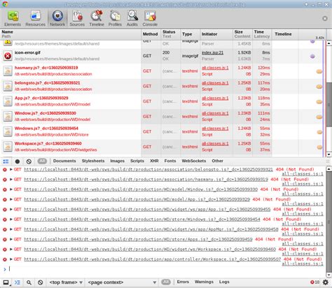 Extjs Sencha Cmd 404 Errors When Running Built Production Version