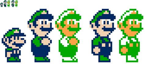 8 Bit Smw Beta Luigi By Leeseongjae620 On Deviantart