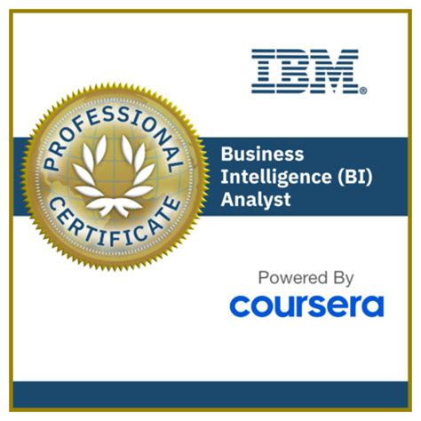 Ibm Business Intelligence Bi Analyst Professional Certificate Credly