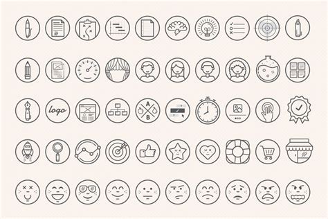 Ux Workflow Icons Outline Version Feather Logo Outline Workflow