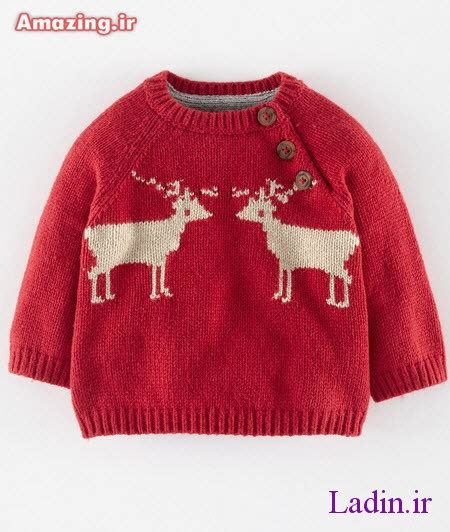 مدل لباس بافتنی دخترانه عکس لادین