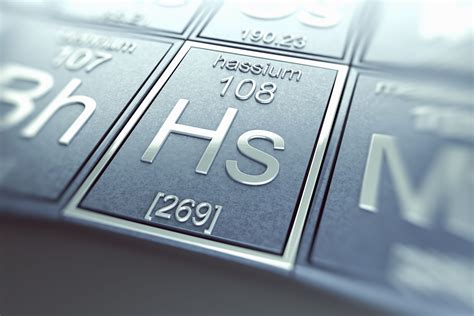 Hassium Facts Hs Or Element 108