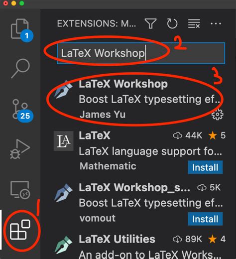 1 VSCode Config LaTeX Mac Yu Wangs Website Documentation