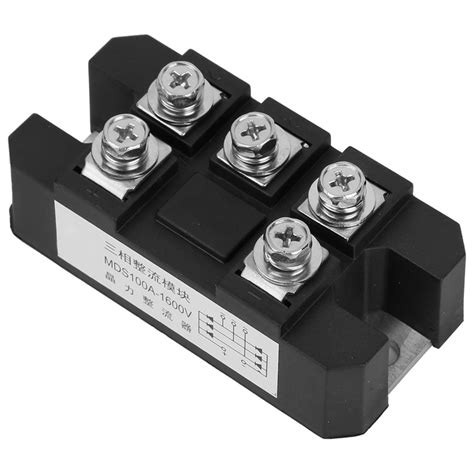 Buy 3 Phase Full Wave Diode Module High Power Welding Structure 1600v 100a 5 Terminals Bridge