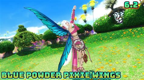Ffxiv Blue Powder Pixie Wings Fashion Accessory 62 Island