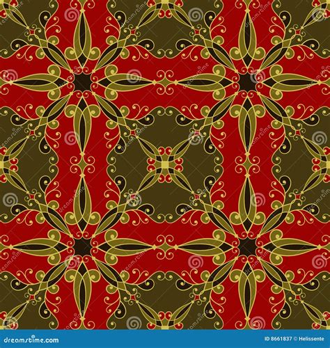 Seamless Abstract Pattern Stock Vector Illustration Of Classic 8661837