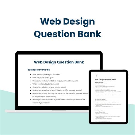 Web Design Question Bank Shop Holly Pryce