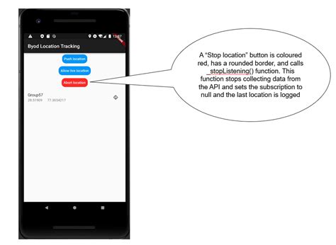 An Android App That Can Be Used To Track Location Of A Device