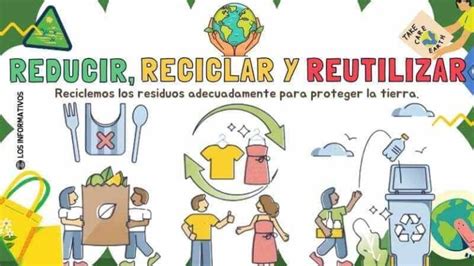 La Regla De Las 3r Reducir Reusar Y Reciclar Para Niños