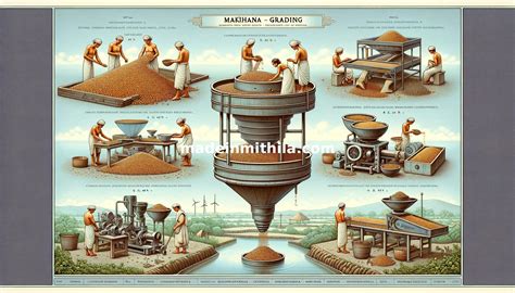 Sorting The Stars How Makhana Gets Its Grades Aab Mithila Makhana Udyog