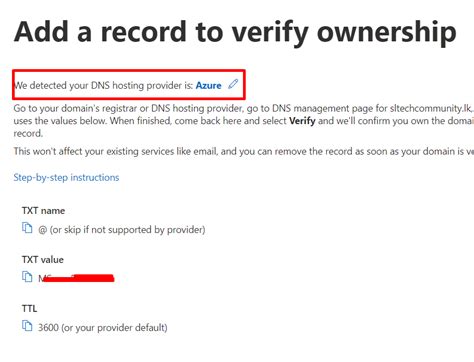 Integrating Microsoft Into Azure DNS