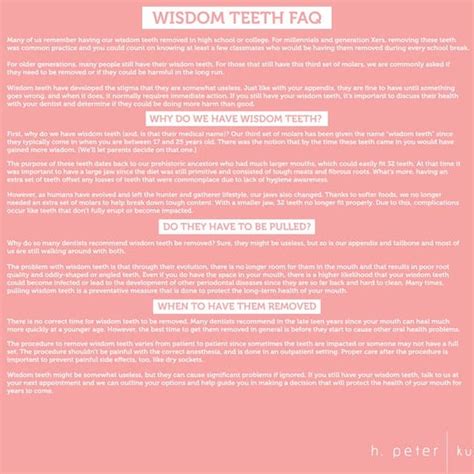 Wisdom Teeth Pdf