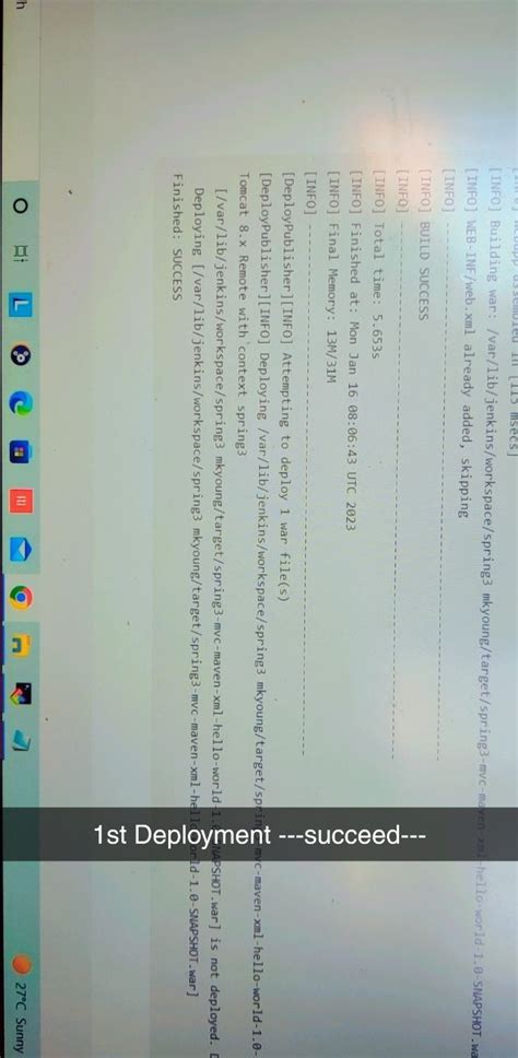 Srinidhi N K On Linkedin Devops Jenkins Tomcat Apache Deployment